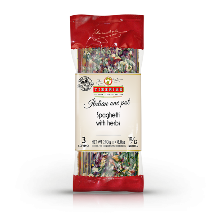 Tiberino Spaghetti w/ Herbs - Carter and Cavero